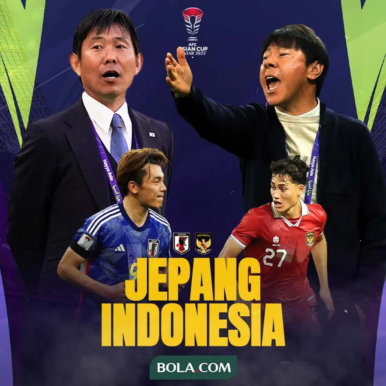 Catat Nih! Skenario Timnas Indonesia Lolos ke 16 Besar Piala Asia 2023 saat hadapi Jepang: Yuk ...