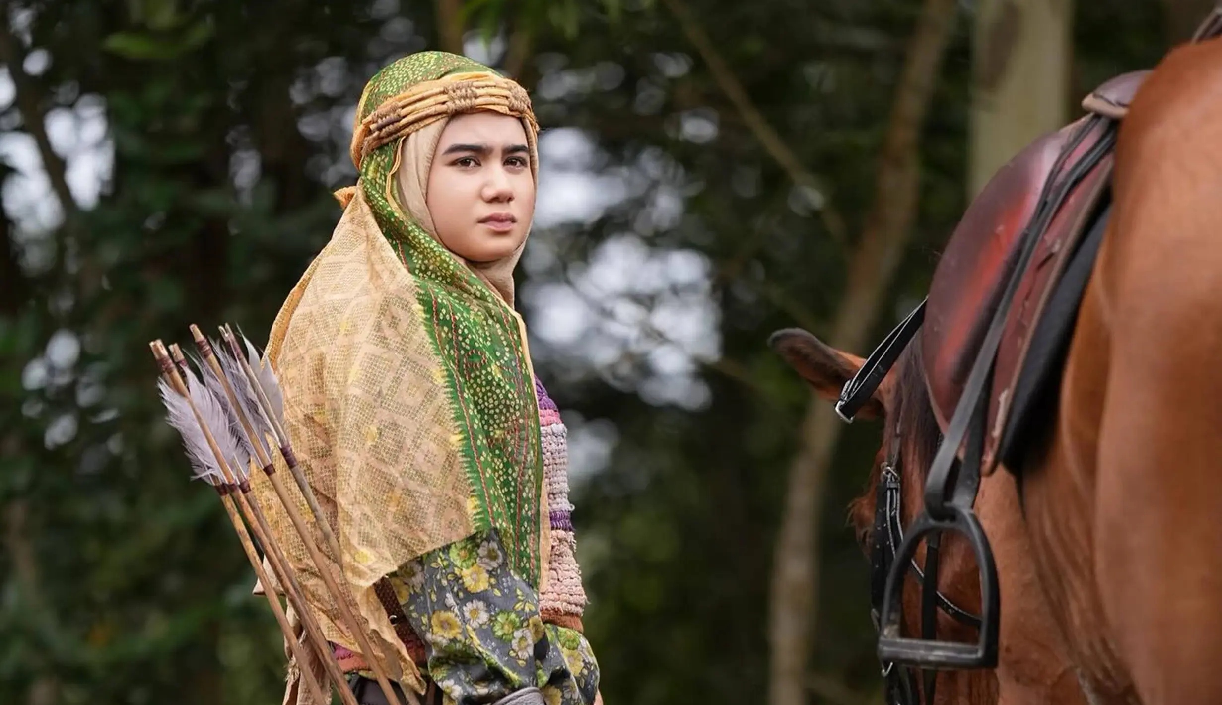 Potret Tissa Biani Jadi Srikandi Besah dalam Film Pendekar Awang - Foto ...