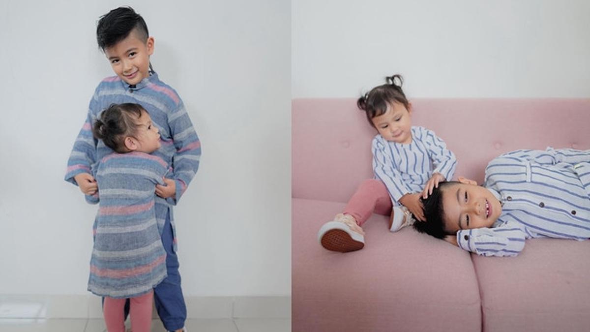6 Potret Kompak Buah Hati Ryan Delon dan Sharena, Menggemaskan - Hot ...
