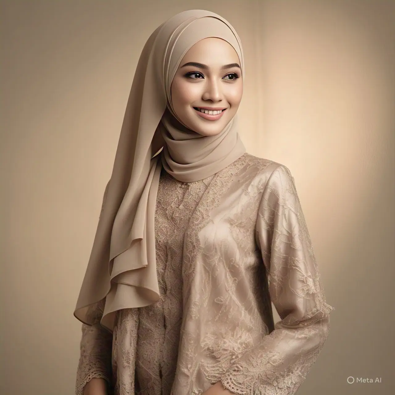 7 Model Kebaya Brokat Hijab 2025, Tampil Elegan dan Mewah - Hot ...