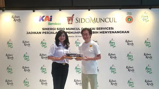 Dukung Healthy Drink, Sido Muncul dan KAI Services Kolaborasi Sajikan Minuman Herbal di Kuliner ...