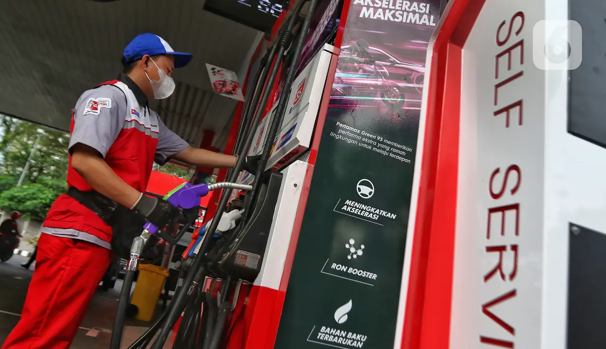 Pertamina Luncurkan Pertamax Green dengan RON 95 - Foto Liputan6.com
