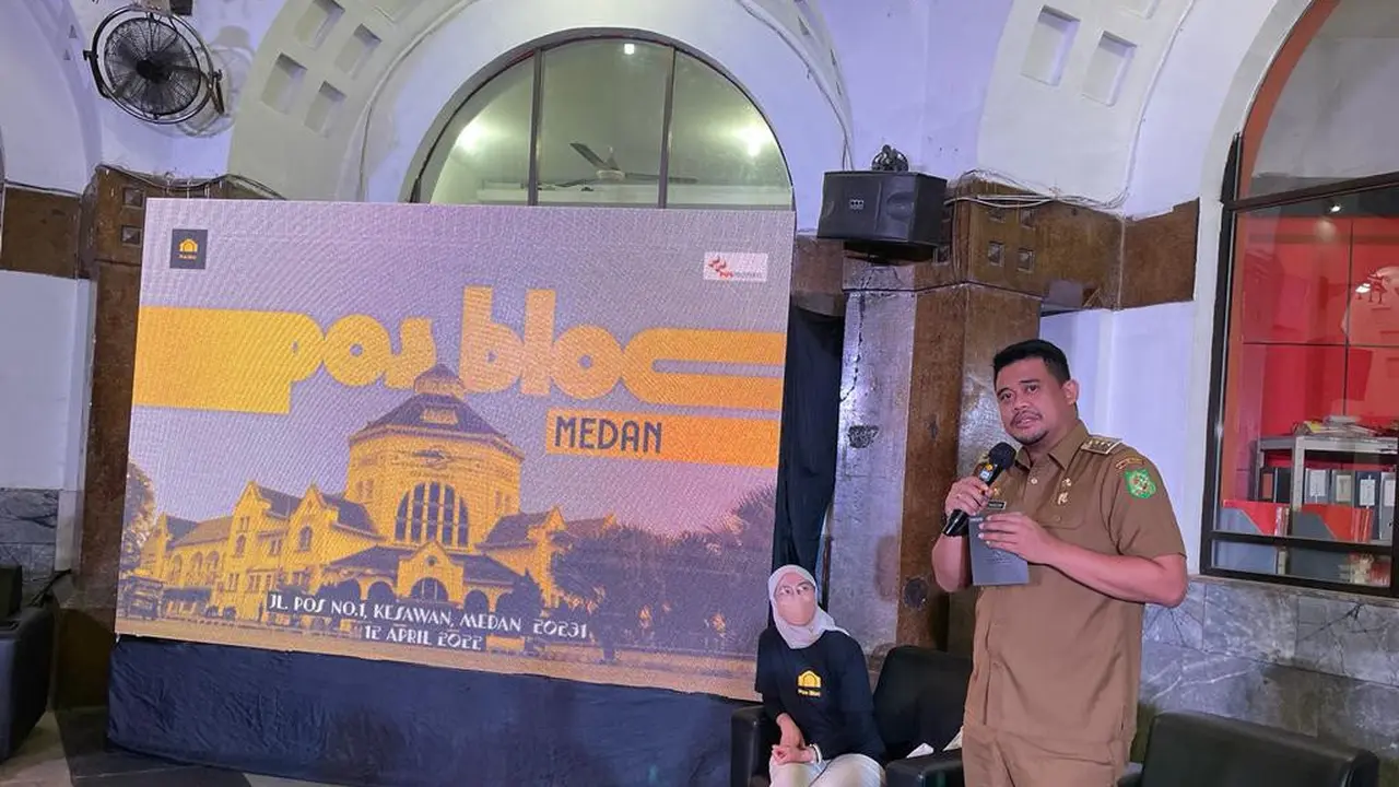 Bangunan Bersejarah Kantor Pos Medan Disulap Jadi Pos Bloc Medan, Ruang ...