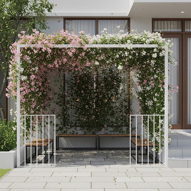 8 Teras Rumah Minimalis Tanaman Rambat Anti Ular, Nyaman dan Menyegarkan