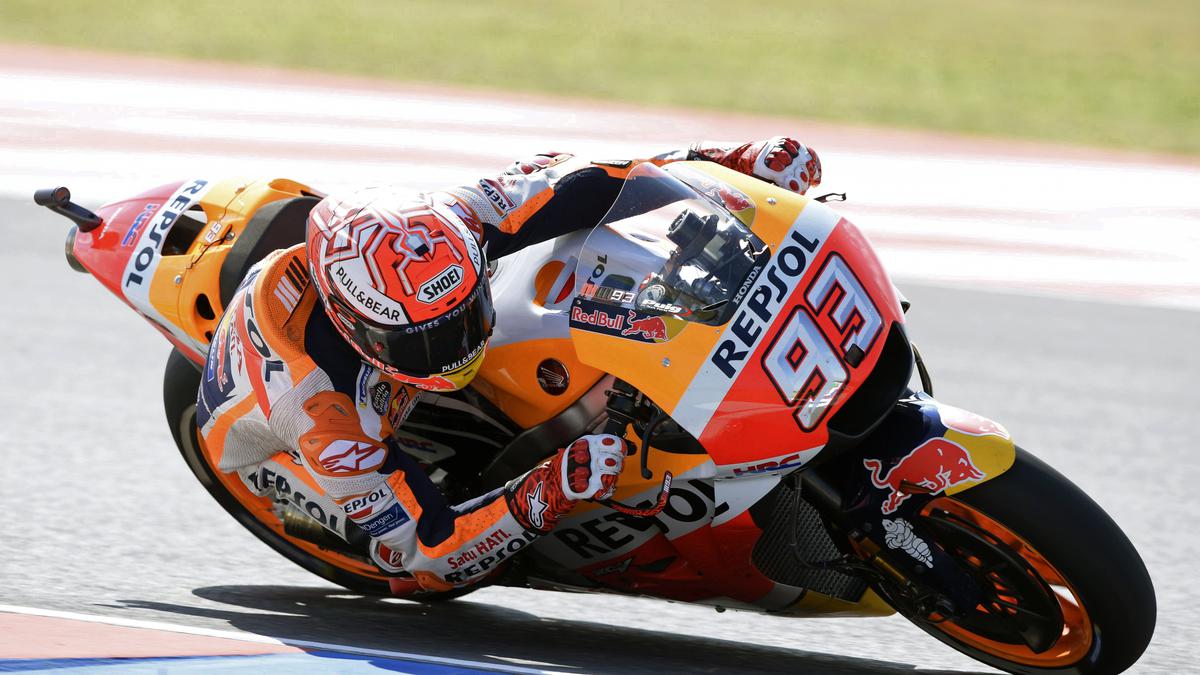 FP3 MotoGP Argentina: Marquez Tercepat, Rossi Terlempar dari 10 Besar ...