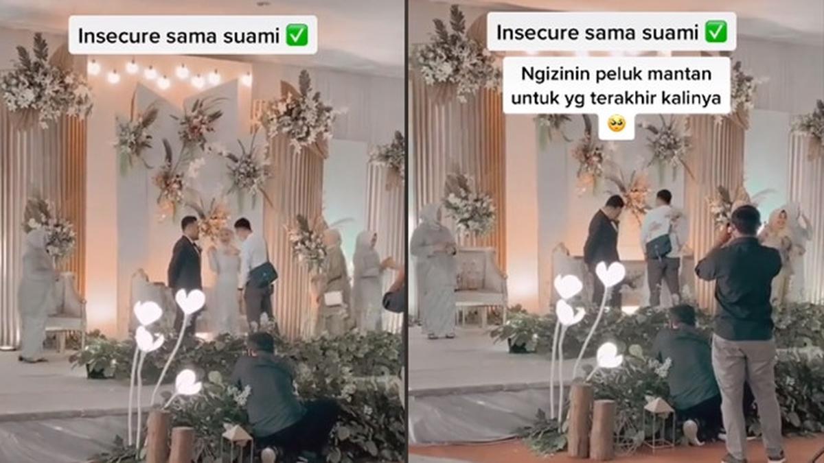 Izinkan Istri Peluk Mantan Di Hari Pernikahan Sikap Mempelai Pria Ini