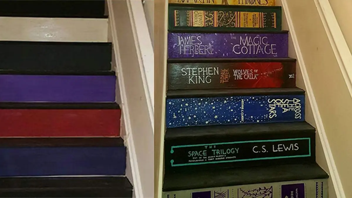 Jenius: Undakan Tangga di Rumah Bermotif Cover Buku Menarik - Page 1 ...