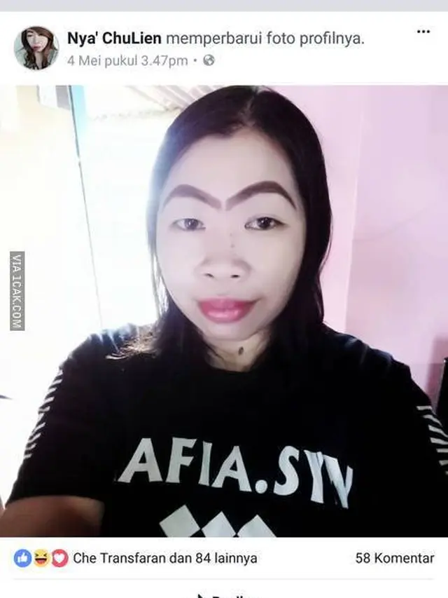 6 Bentuk Alis Ini Kelewat Unik, Bikin Geleng-Geleng Kepala - Hot ...