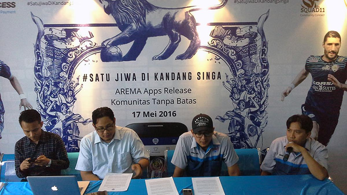 Sehari Diluncurkan, Aplikasi Arema Tembus 10 Ribu Pengguna