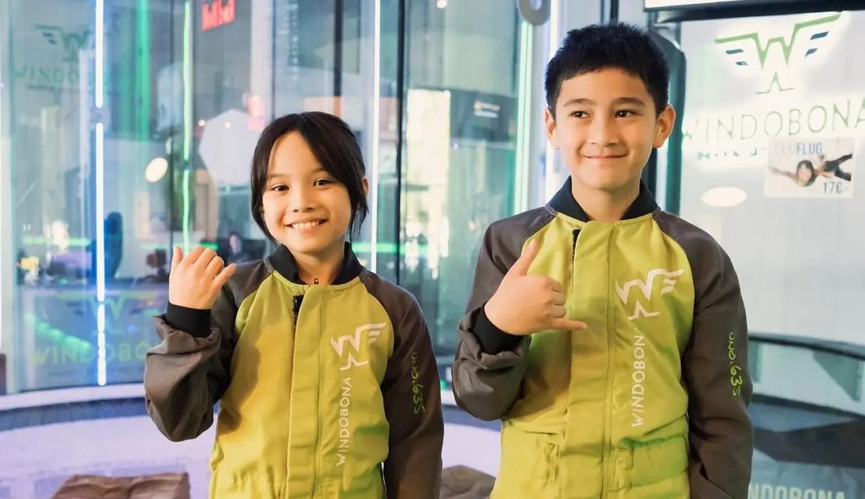 Potret Kedekatan Gempi dan Rafathar Saat Liburan di Berlin, Bikin Gemas ...