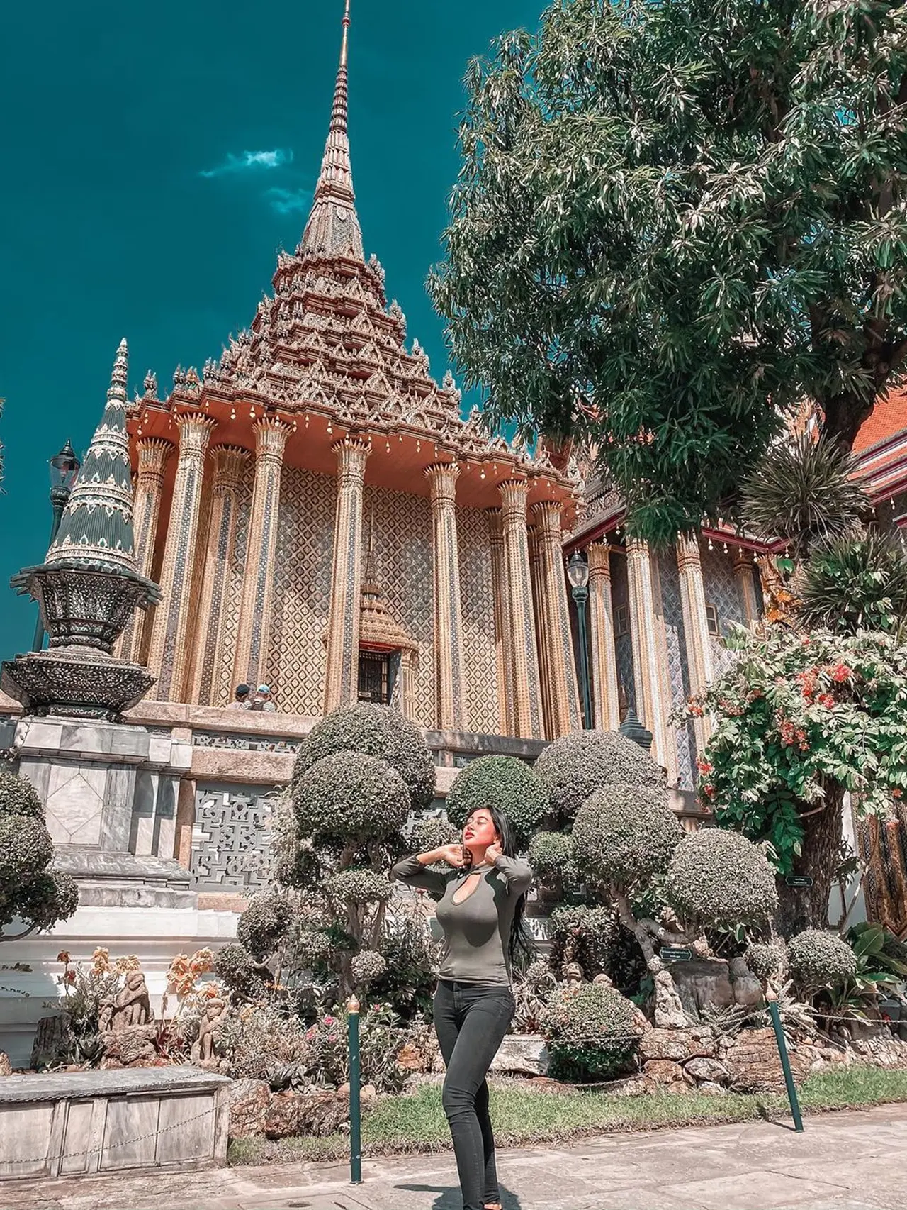 7 Potret Liburan Pamela Safitri di Thailand, Gayanya Curi Perhatian - Hot Liputan6.com