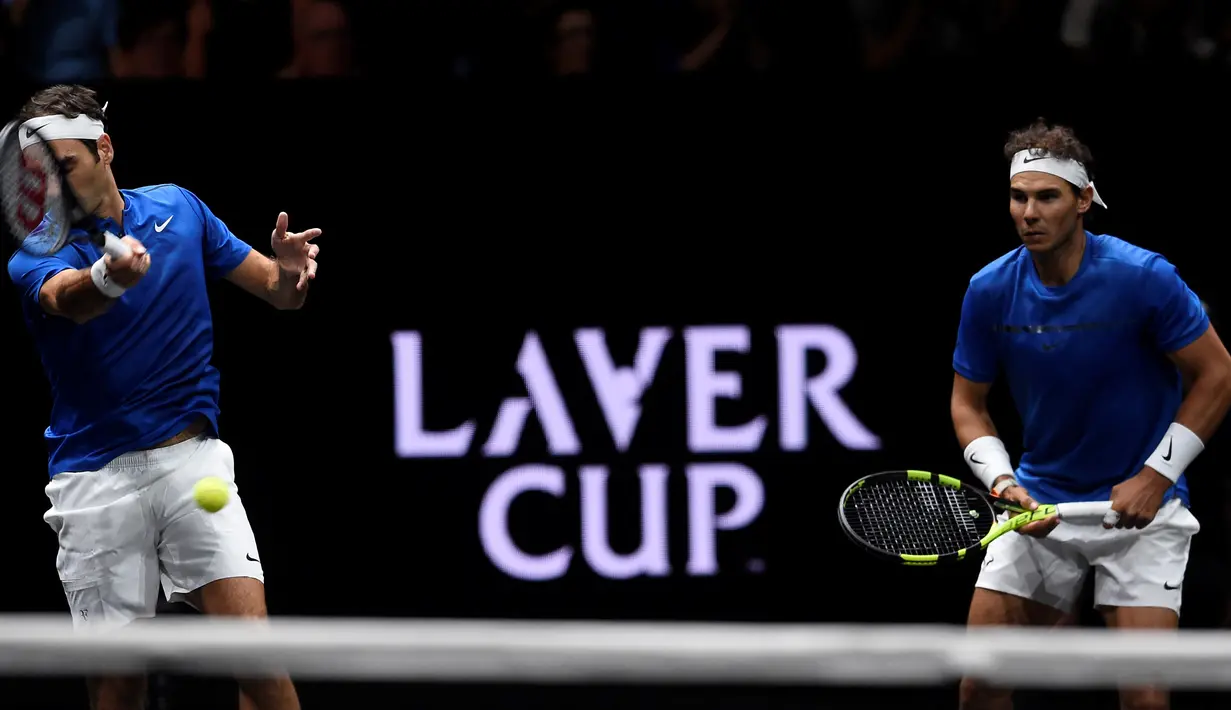 FOTO: Bermain Satu Tim, Nadal dan Federer Juara di Laver Cup - Ragam ...