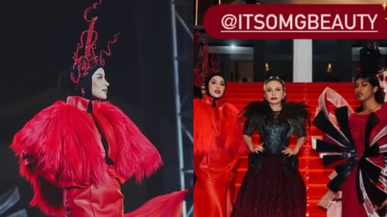 9 Gaya Artis di Jember Fashion Carnaval 2025, Kostum Rossa Curi ...