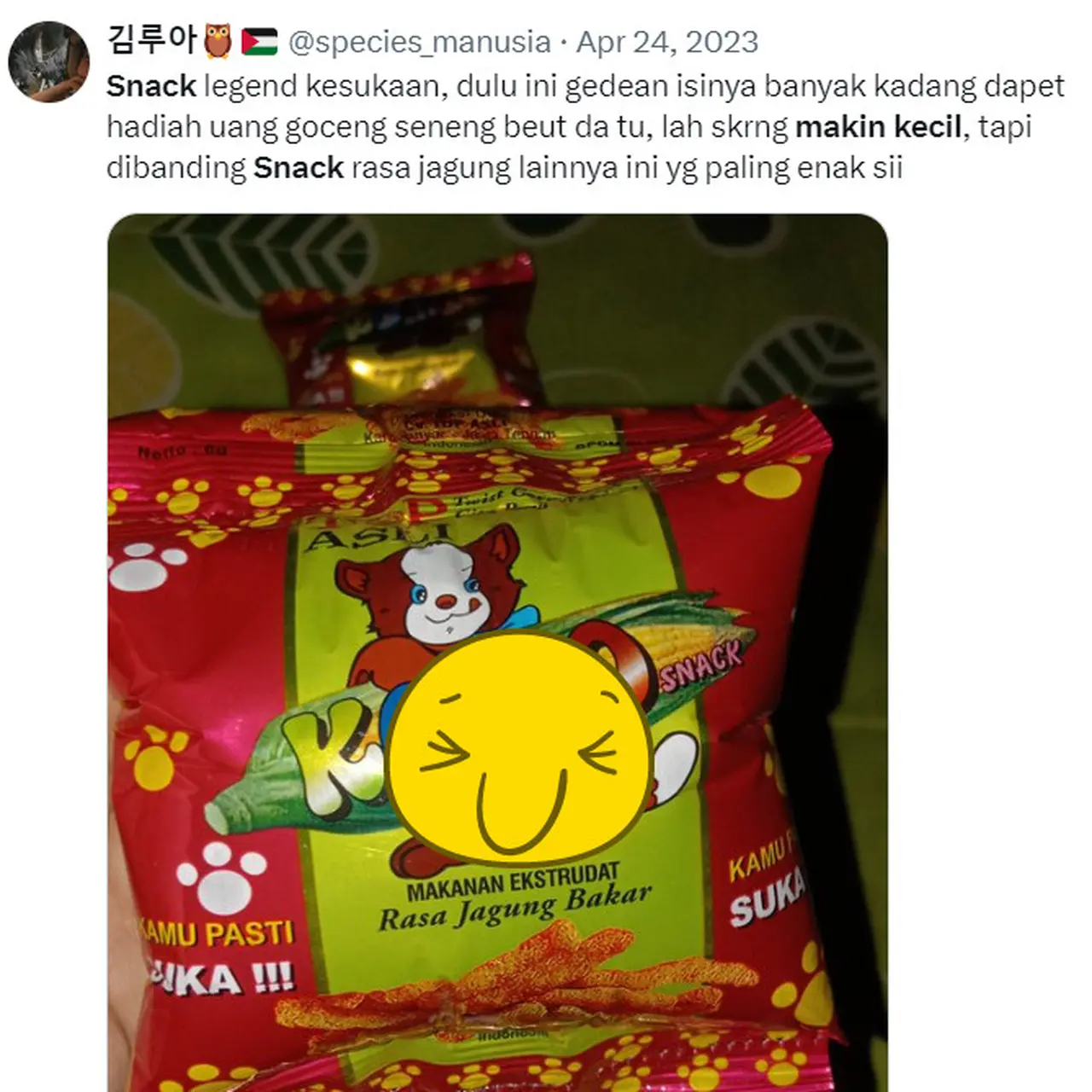 6 Cuitan Netizen Snack Jadul Ukurannya Makin Kecil Ini Bikin Ngakak ...