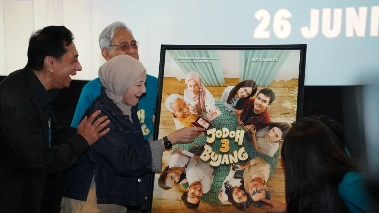 Film Jodoh 3 Bujang tentang Kisah Komedi Keluarga yang Lucu dan Segar ...