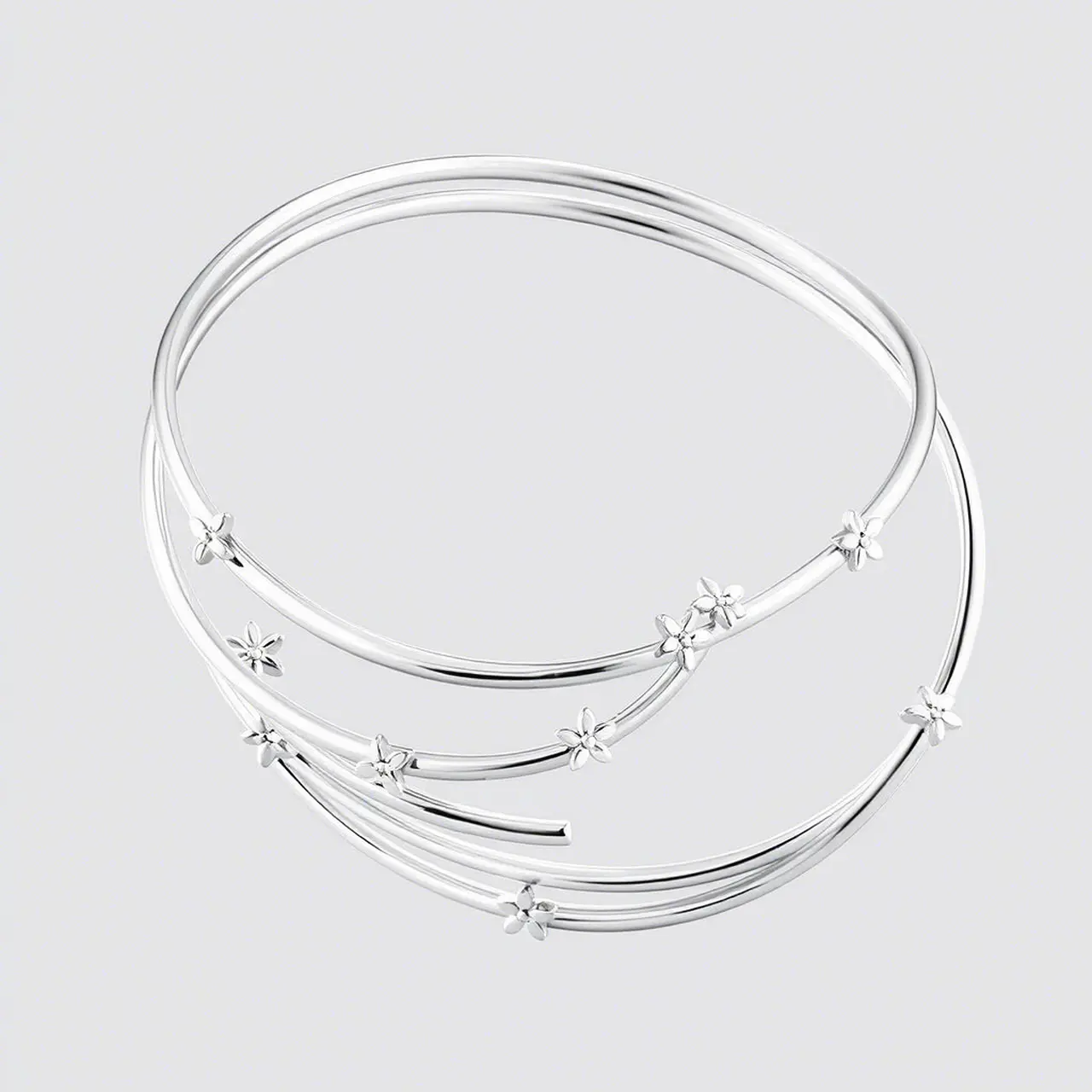 6 Bentuk Model Gelang Emas Putih Bunga, Desain Elegan yang Cocok untuk ...