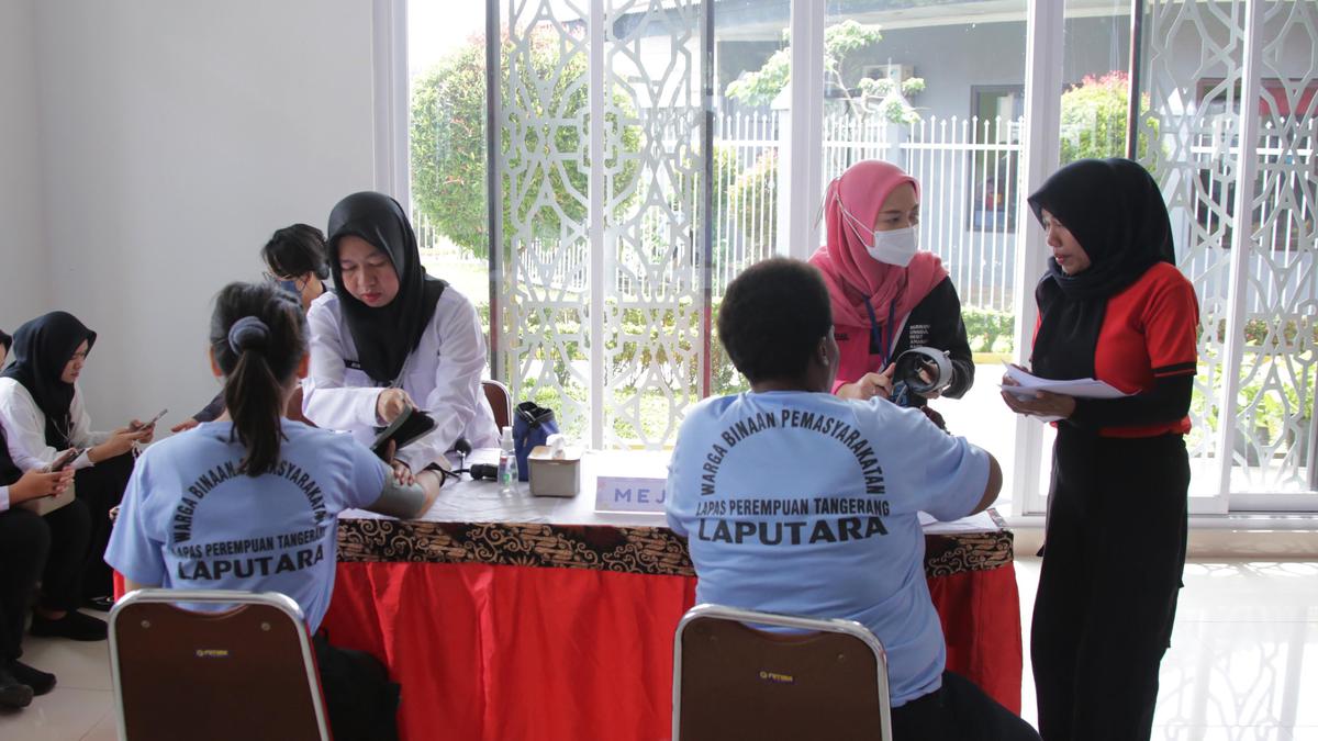 Kemenkes Lakukan Skrining TBC di Lapas Perempuan Tangerang - News Liputan6.com
