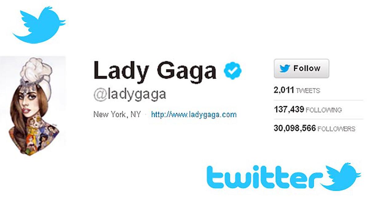 Follower Lady GaGa Capai 30 Juta