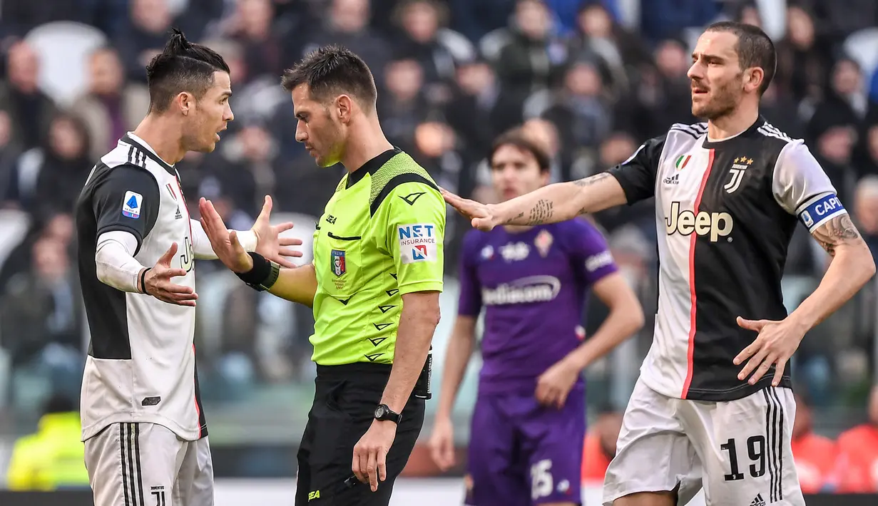 Foto Penampilan Ciamik Cristiano Ronaldo Saat Juventus Hajar