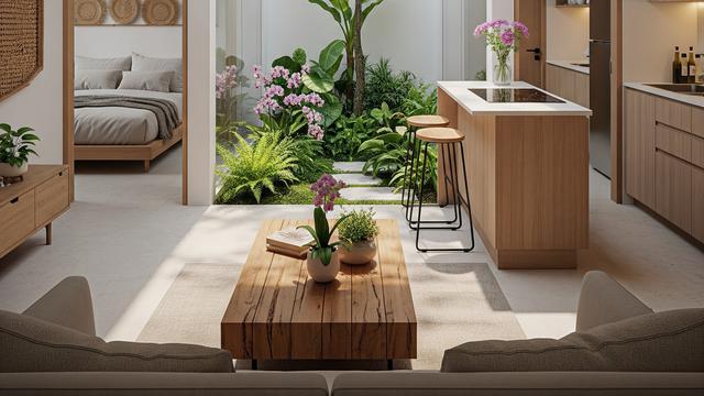 8 Model Rumah Kecil dengan Taman Mini dalam Rumah, Solusi Asri untuk ...