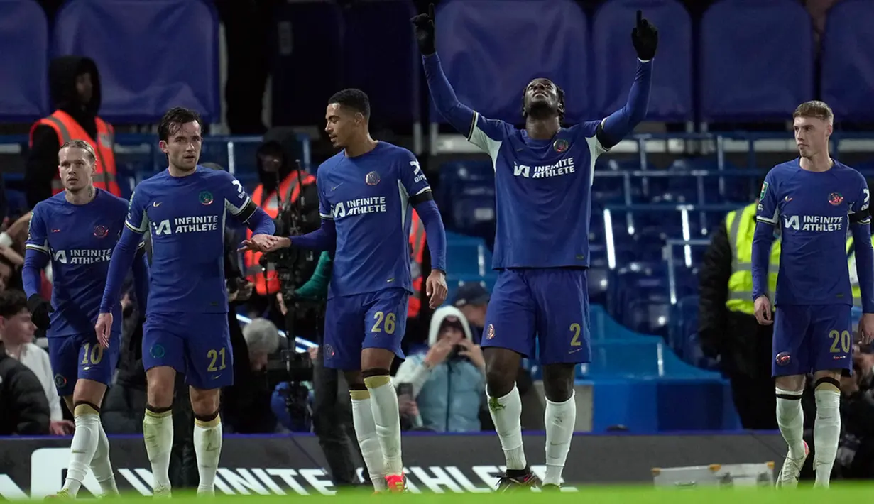 Lumat Middlesbrough, Chelsea Melaju ke Final Carabao Cup - Foto ...