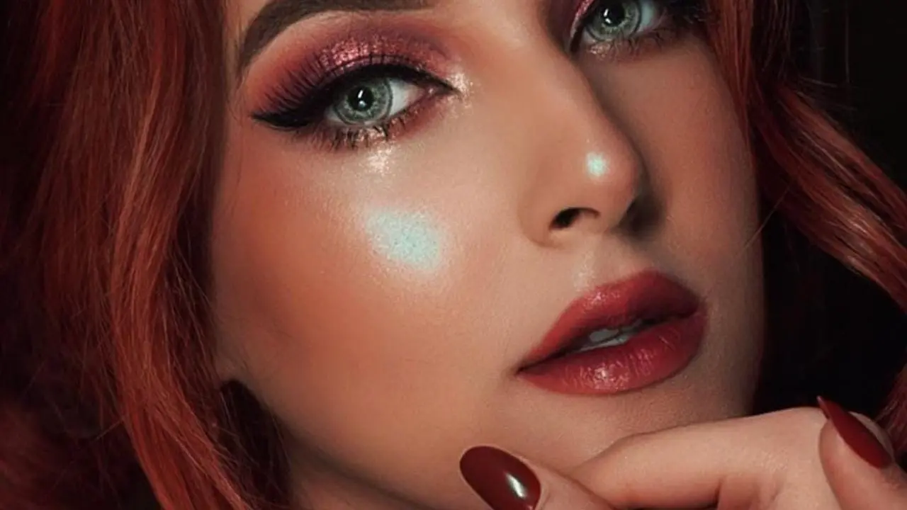 8 Pesona Tasya Farasya Usai Ubah Warna Rambut Jadi Merah, Makin Cantik ...