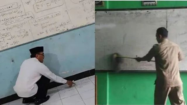 6 Aksi Kocak Guru saat Mengajar di Kelas Ini Bikin Kangen Sekolah ...