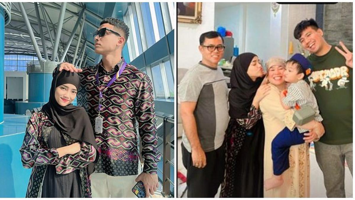 8 Momen Fuji dan Fadly Faisal Berangkat Umroh Bersama, Penampilan Curi ...