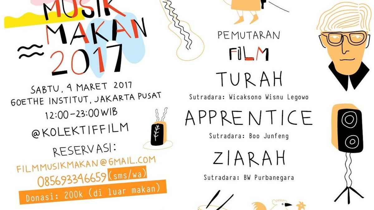 Festival Film Musik Makan Keempat Segera Digelar - ShowBiz Liputan6.com