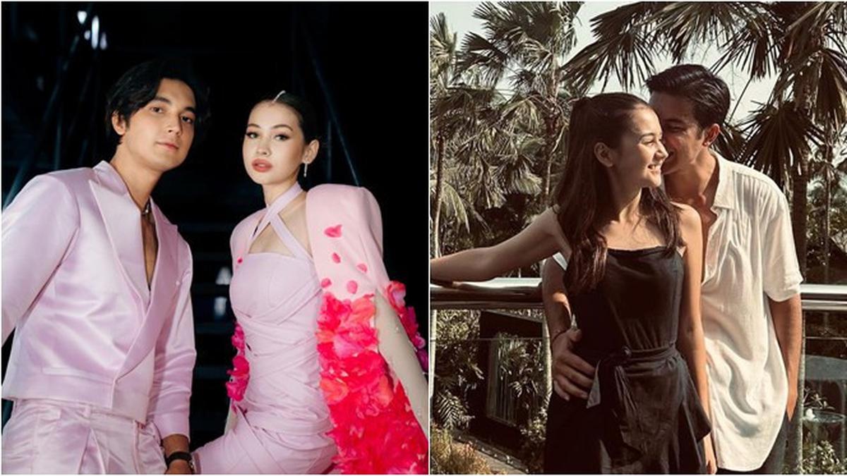 8 Potret Mesra Sandrinna Michelle dan Junior Roberts, Gaya Pacaran ...