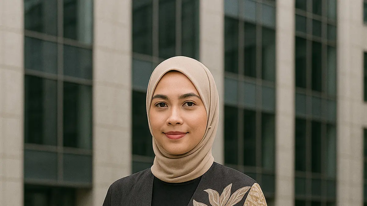 Model Outer Batik Kombinasi Polos yang Cocok Dipadukan dengan Rok ...