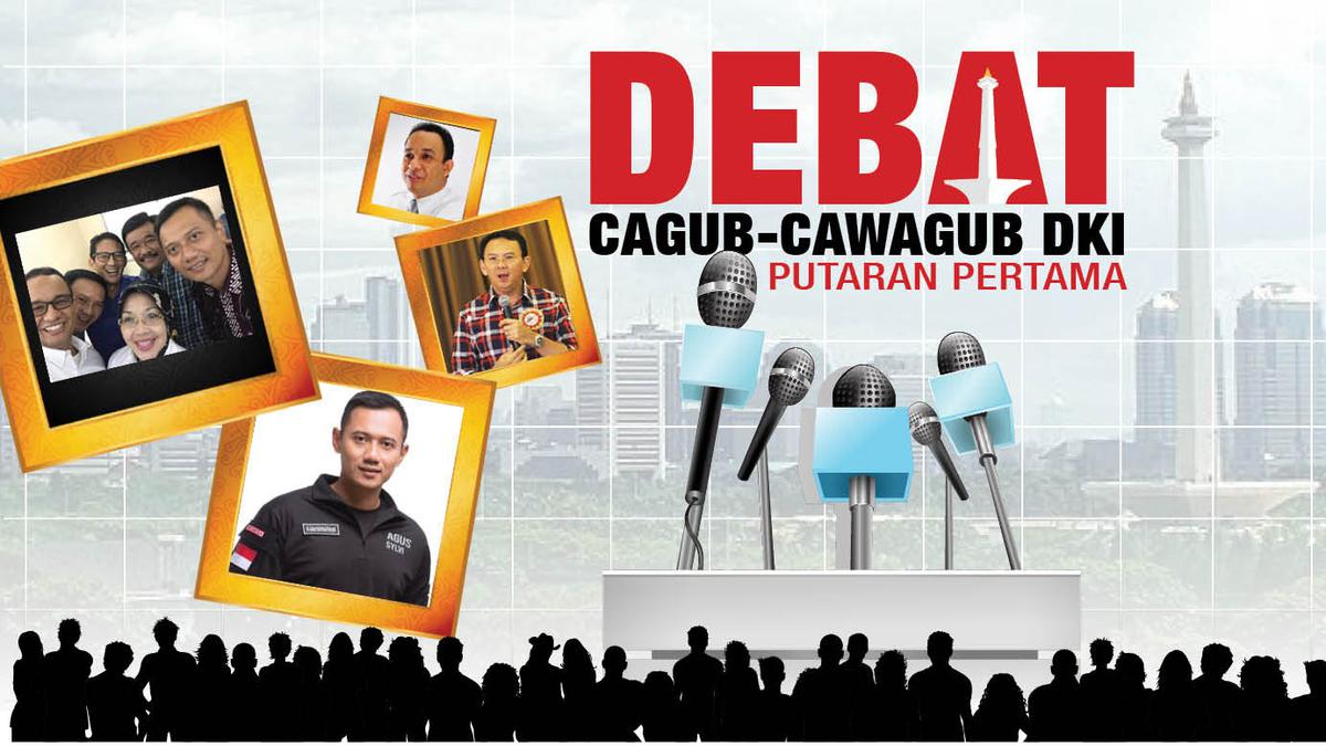 6 Sesi Debat Cagub-Cawagub DKI Putaran Pertama - News Liputan6.com
