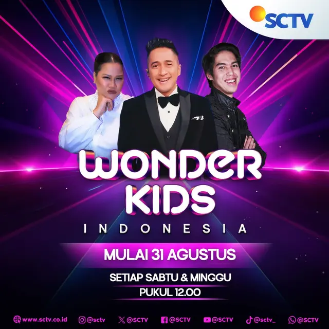 Panggung Wonder Kids Indonesia Bakal Digelar, Tampilkan 12 Finalis ...