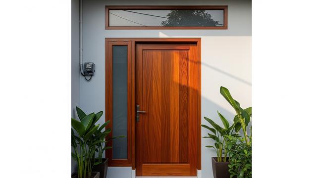 10 Model Gambar Pintu Satu Depan Rumah Minimalis, Jadi Terlihat Mewah