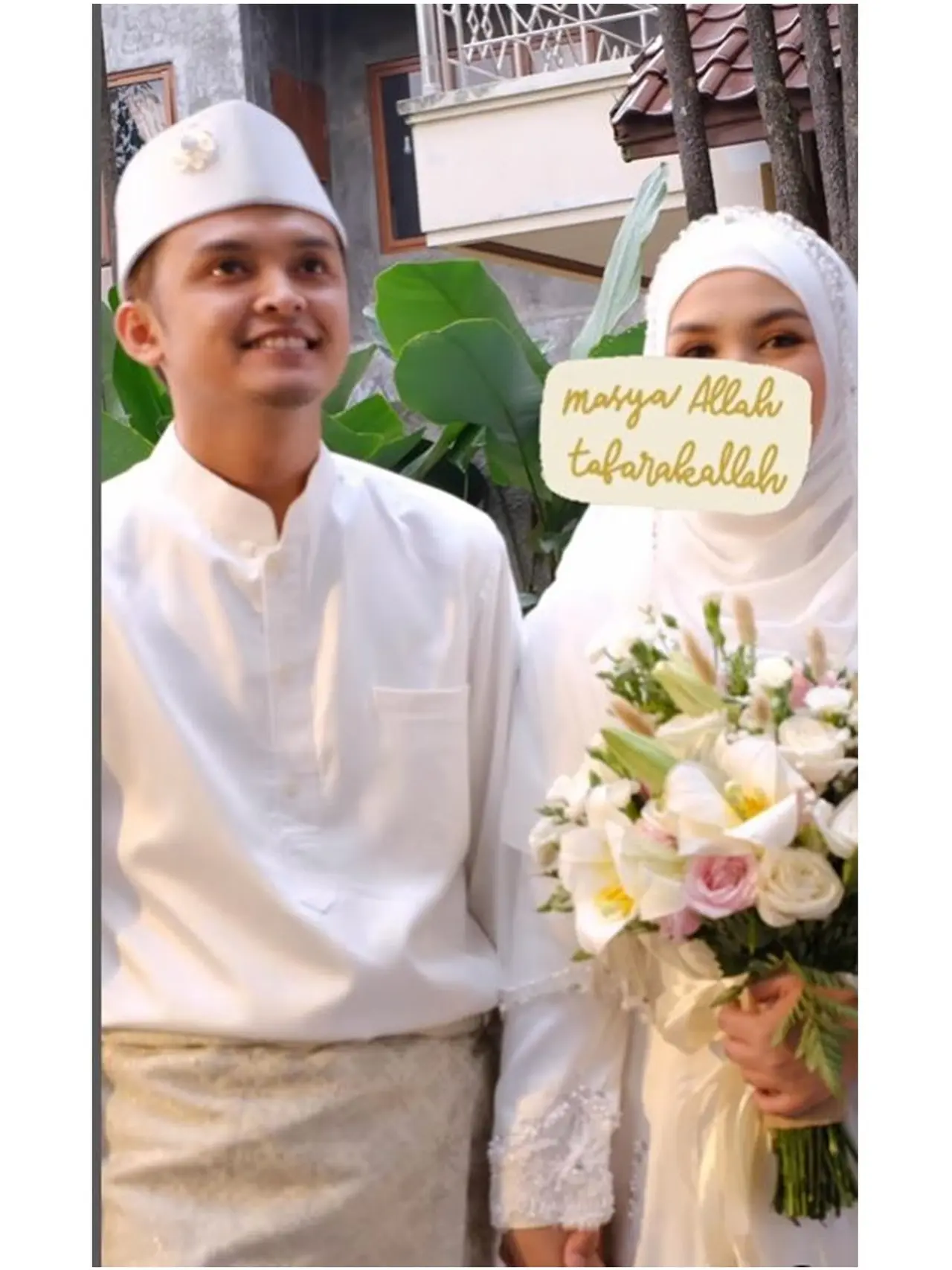 6 Potret Pernikahan Dodi Hidayatullah Eks ADAM, Masih Rahasiakan Wajah ...