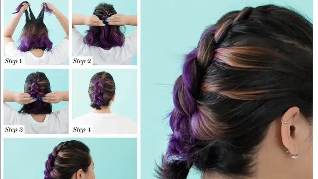 7 Cara Menata Rambut Kepang dengan Mudah dan Cepat Untuk Pemula - Hot ...