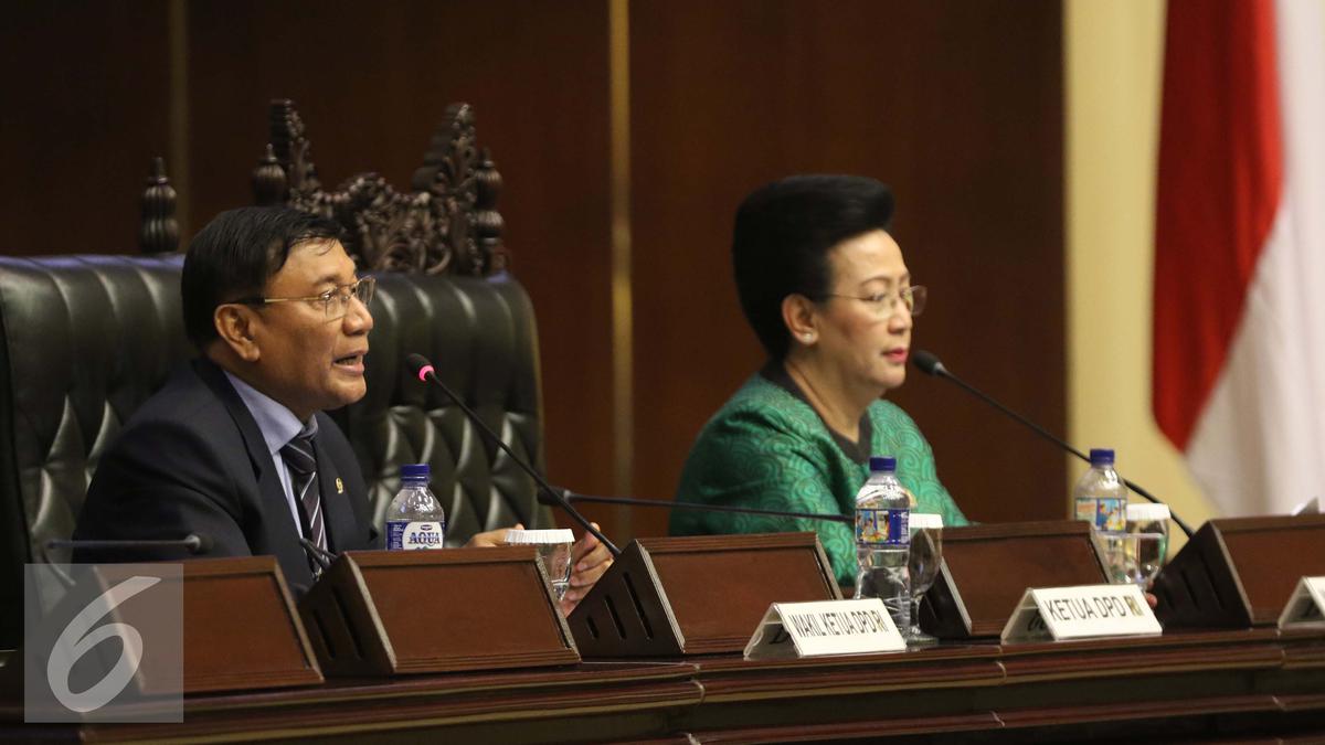 Wakil Ketua DPD RI 2014-2017 Farouk Muhammad Meninggal Dunia - News Liputan6.com