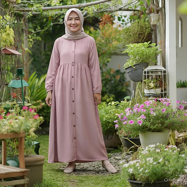 6 Baju Gamis Ibu-Ibu Model Terbaru 2025, Modis di Segala Acara - Hot ...