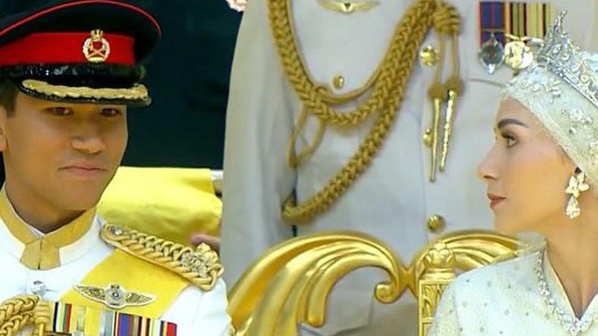 6 Detail dan Fakta Penampilan Anisha Rosnah yang Dipuji Pangeran Abdul Mateen di Acara Resepsi ...