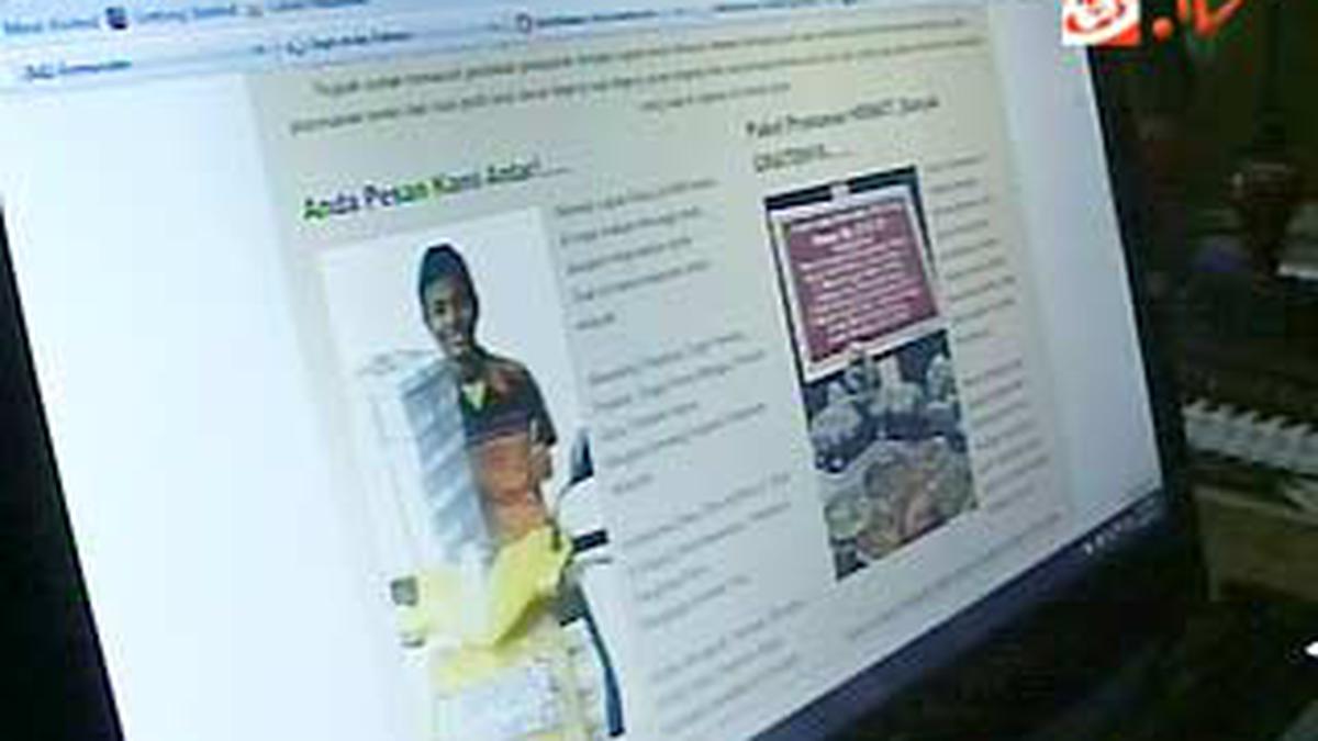 Katering via Laman Internet