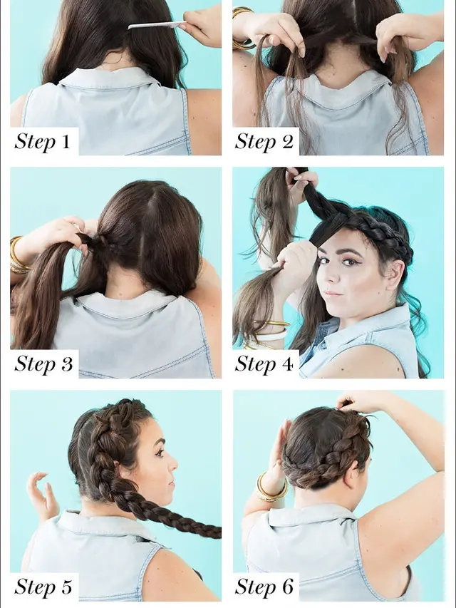 6 Cara Membuat Kepang Rambut Berbagai Model, Modis dan Manis - Hot ...