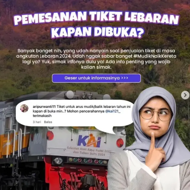 Tiket Kereta Lebaran Sudah Bisa Dipesan 45 Hari Sebelum Keberangkatan, Simak Jadwal dan Cara ...