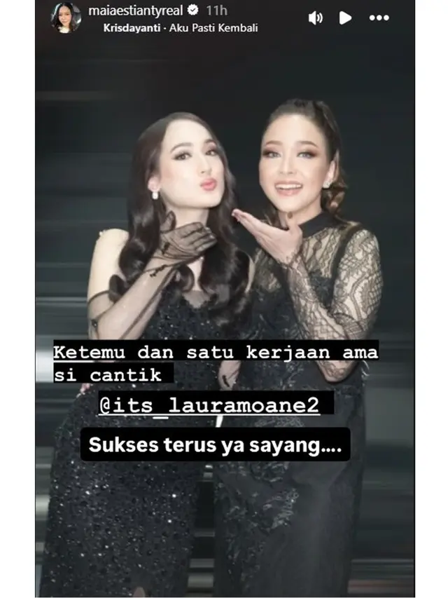6 Potret Pertemuan Laura Moane dan Maia Estianty Usai Rumor Al Ghazali CLBK - Hot Liputan6.com