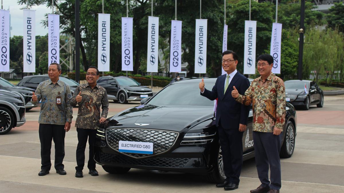 Dukung KTT G20, Hyundai Serahkan 393 Unit Mobil Listrik Genesis Electrified 80 dan IONIQ 5 ...