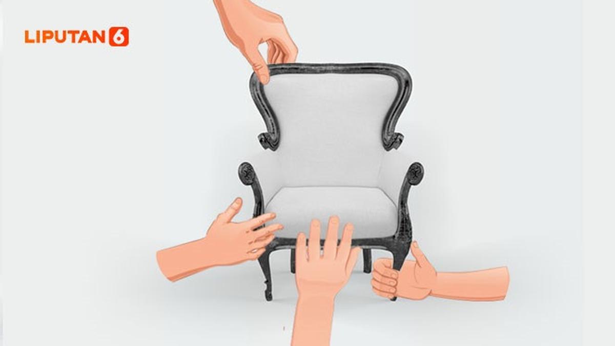 Infografis Adu Kuat Figur Politik di Survei Capres 2024