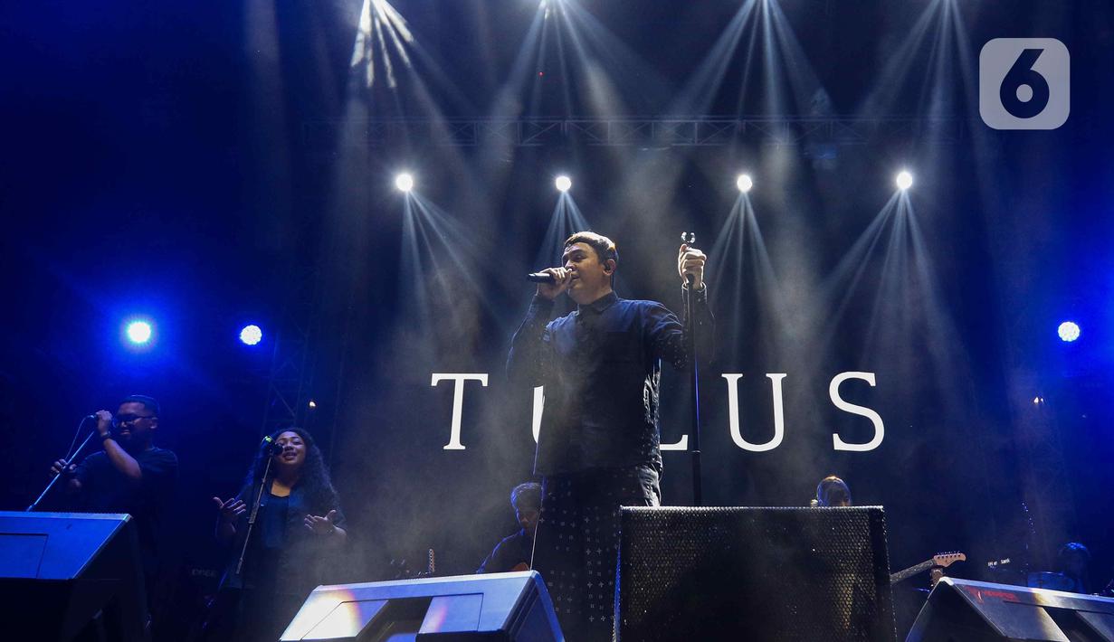 Tulus Bius Penonton Konser KapanLagi Buka Bareng BRI Festival 2024
