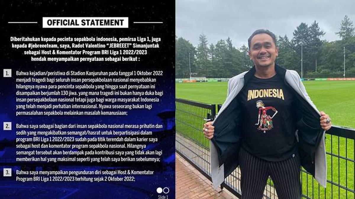 Perjalanan Karier Valentino Jebret yang Mengundurkan Diri Usai Tragedi ...