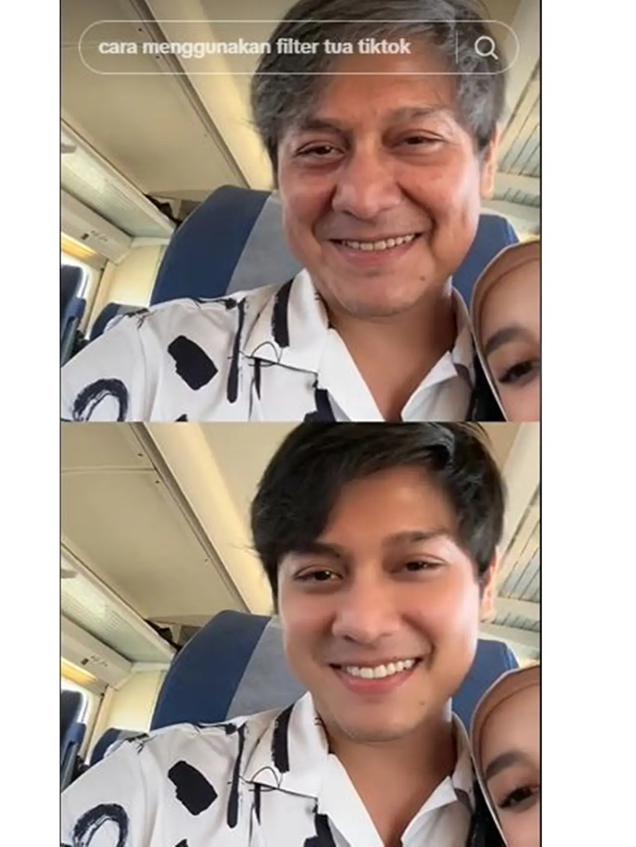 8 Artis Ikut Tren Filter Aged di TikTok, Indah Permatasari Disebut ...