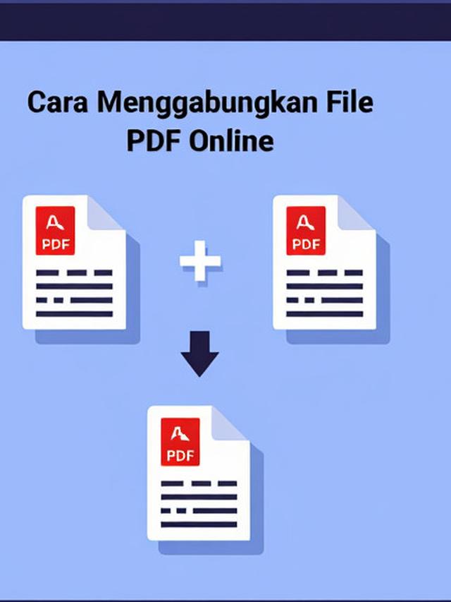 Cara Menggabungkan File PDF Online Gratis, Paling Cepat Langsung dari ...
