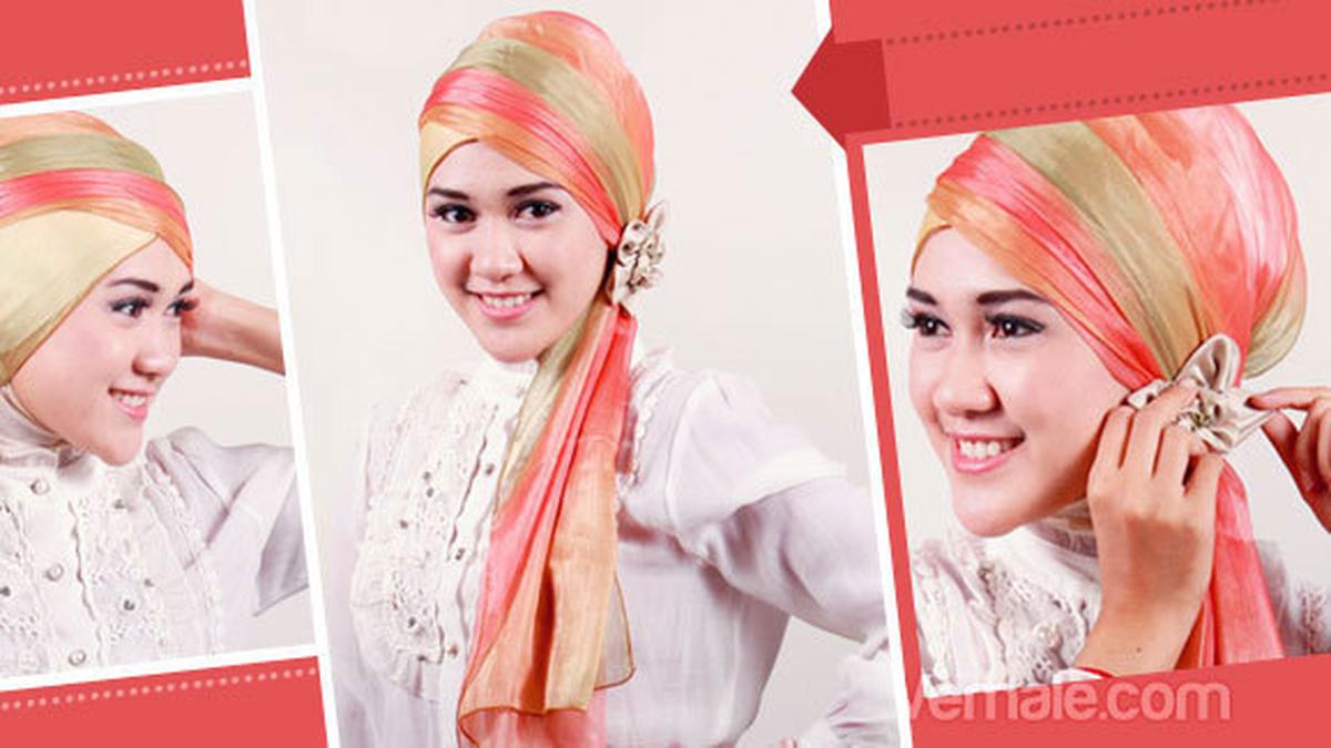 Tutorial Jilbab Cantik Untuk Acara Resmi